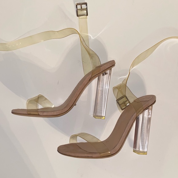Tony Bianco | Shoes | New Tony Bianco Clear Strappy Heels | Poshmark